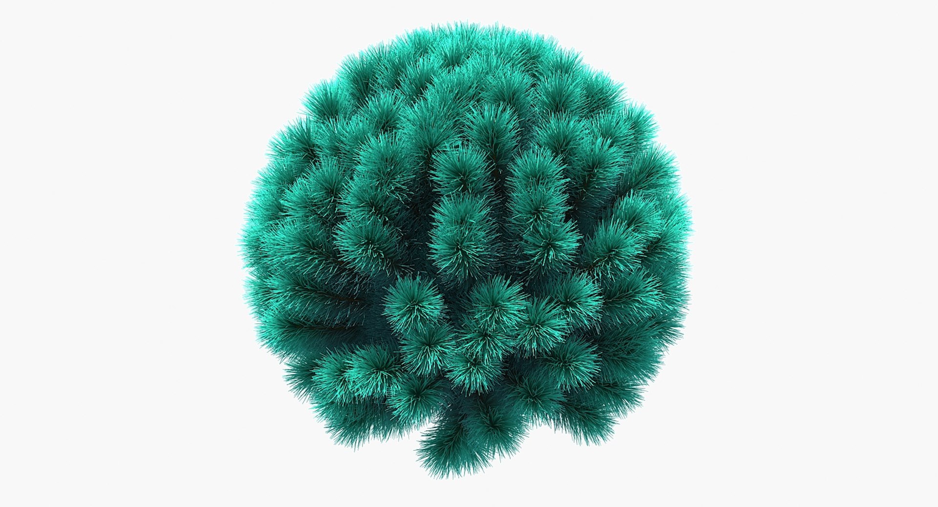 Needles green blue model - TurboSquid 1338737