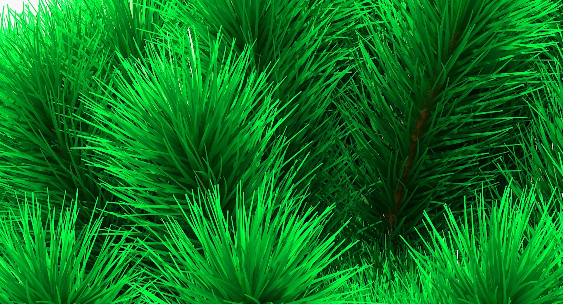 Needles green blue model - TurboSquid 1338737