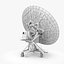 3d Model Of Vla Radio Telescope