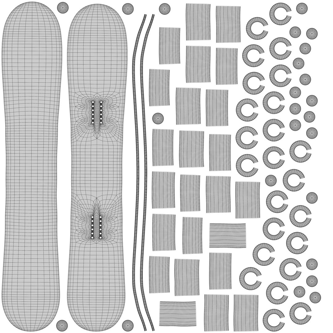 3D Model Snowboard Lib Tech Son Of Birdman White 2025 - TurboSquid 2334231