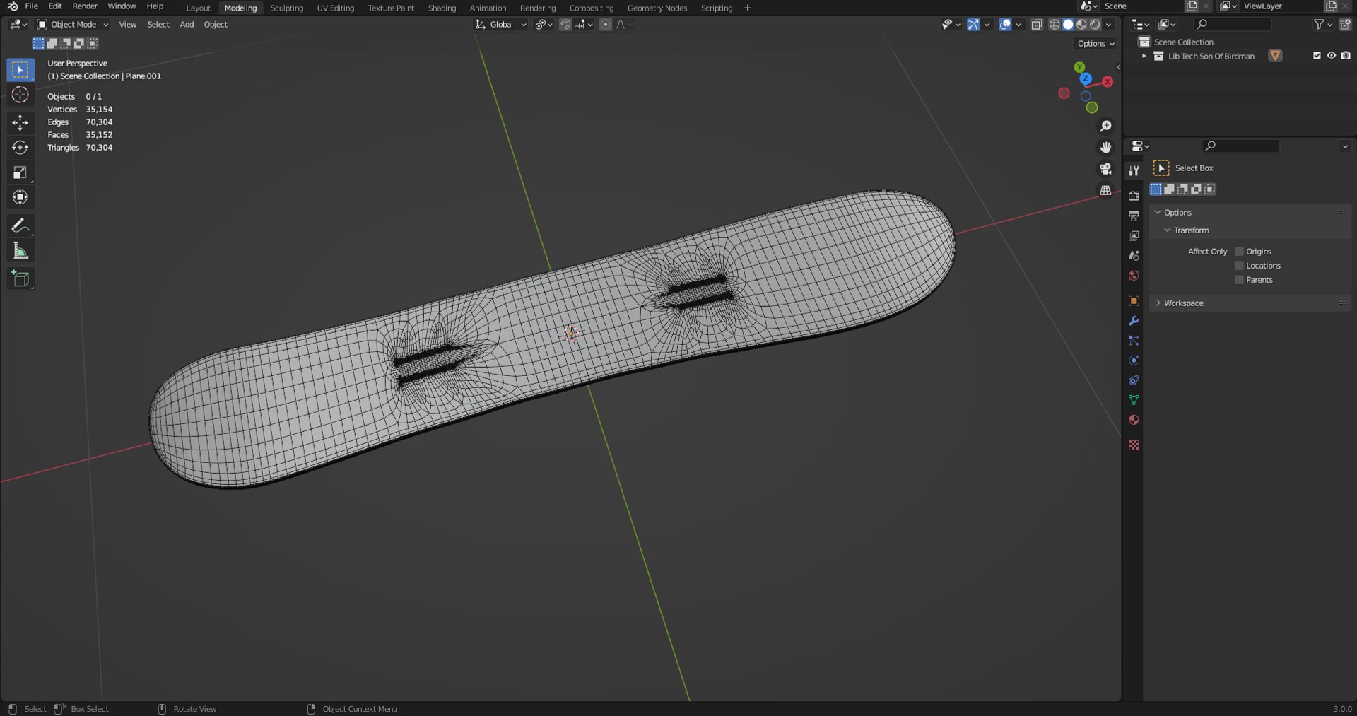 3D Model Snowboard Lib Tech Son Of Birdman White 2025 - TurboSquid 2334231