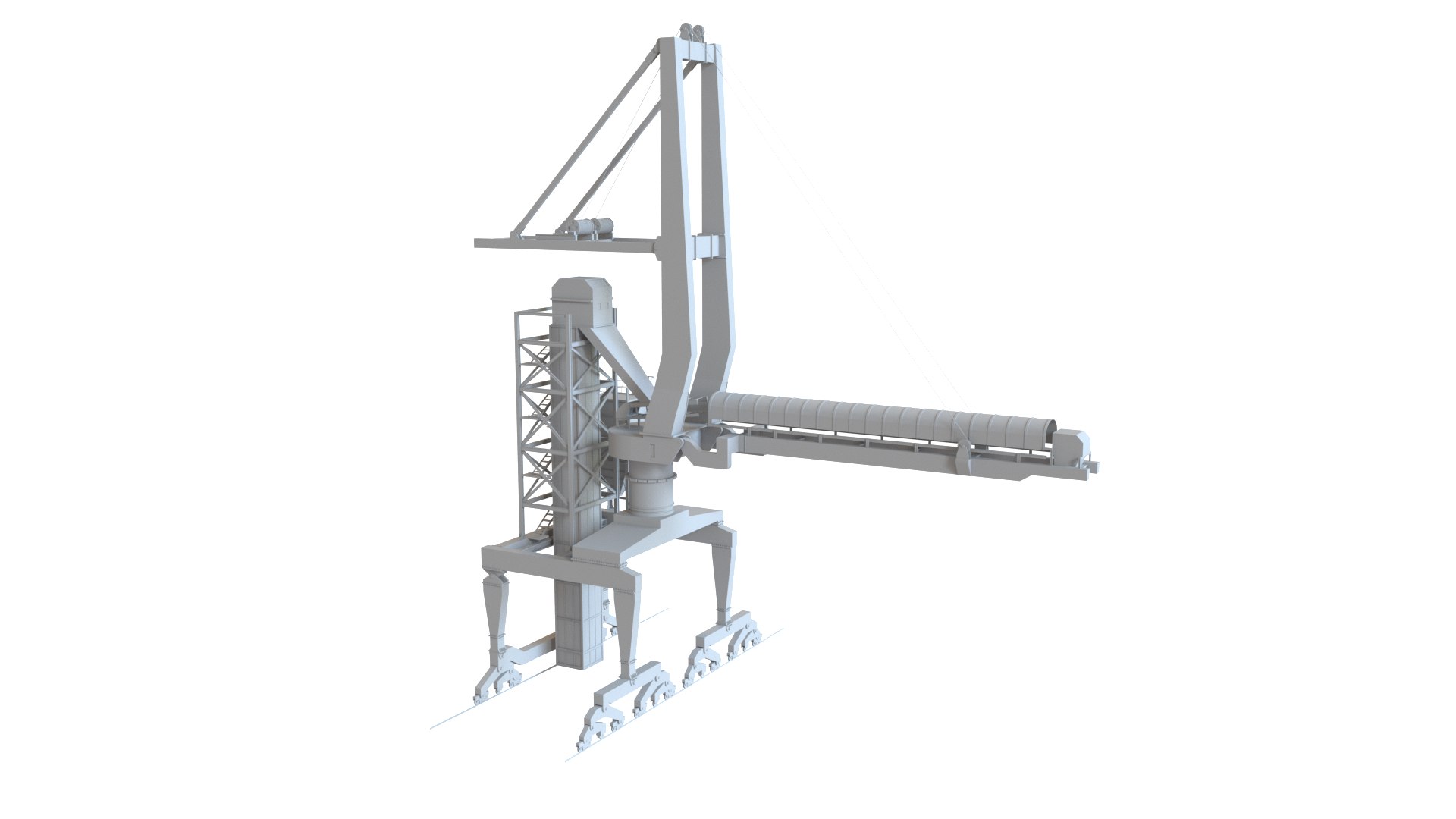 Ship Loader Model - TurboSquid 1225248