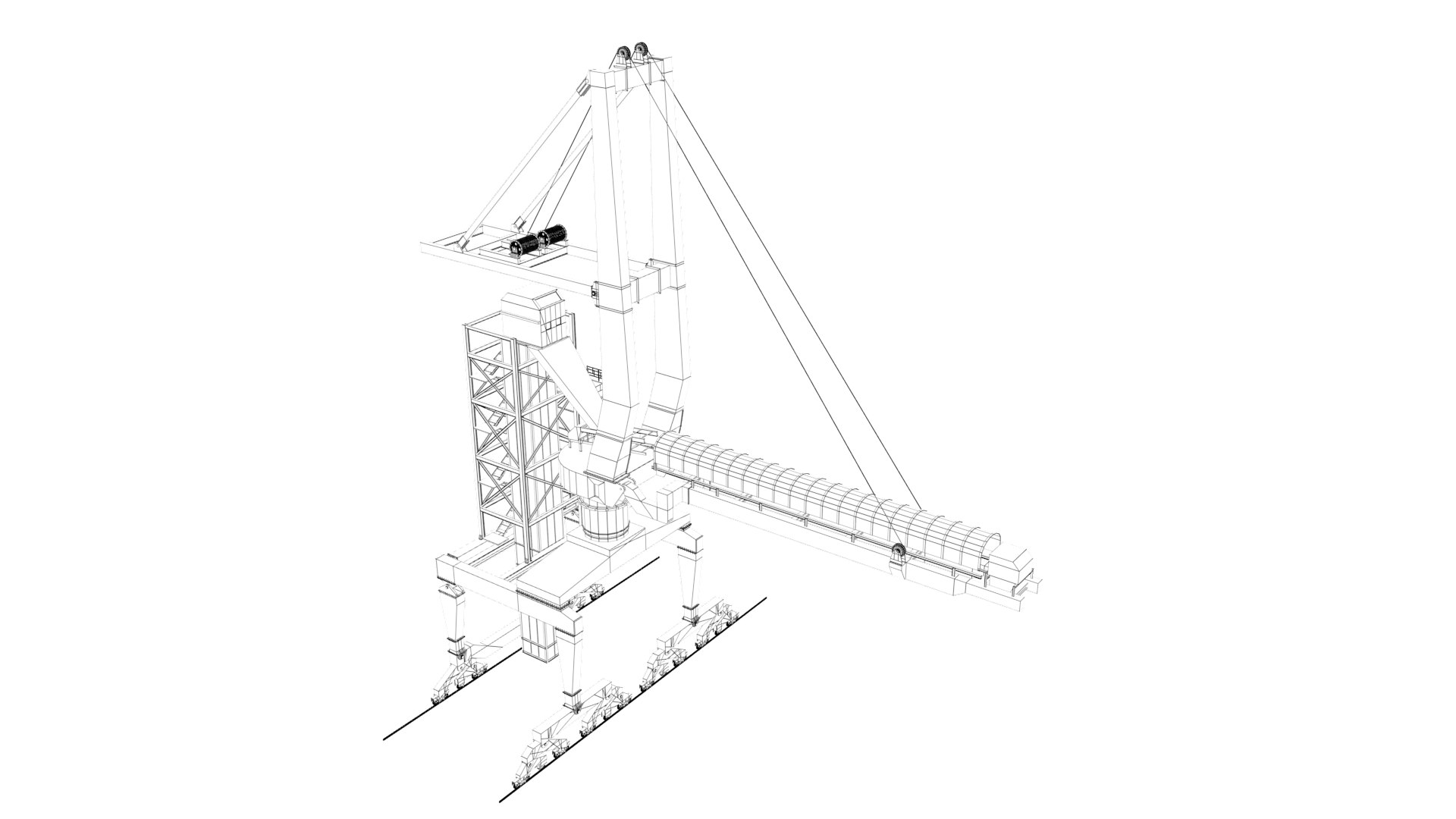 Ship Loader Model - TurboSquid 1225248