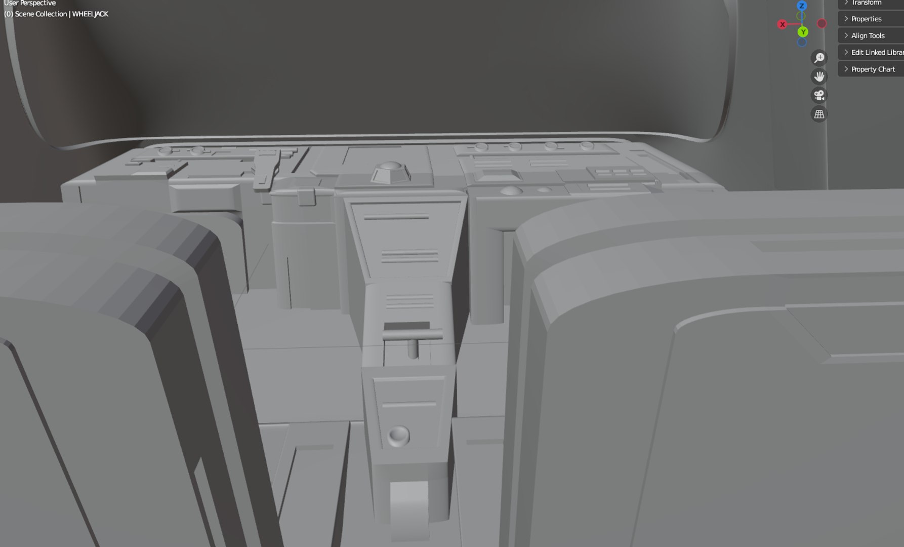 3D SCIFI SPACESHIP CAR BASED ON TRANSFORMERS G1 AUTOBOT WHEELJACK ...