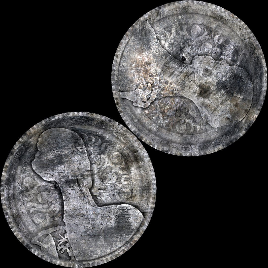 3D Coin Anatomy Rusty - TurboSquid 1236821