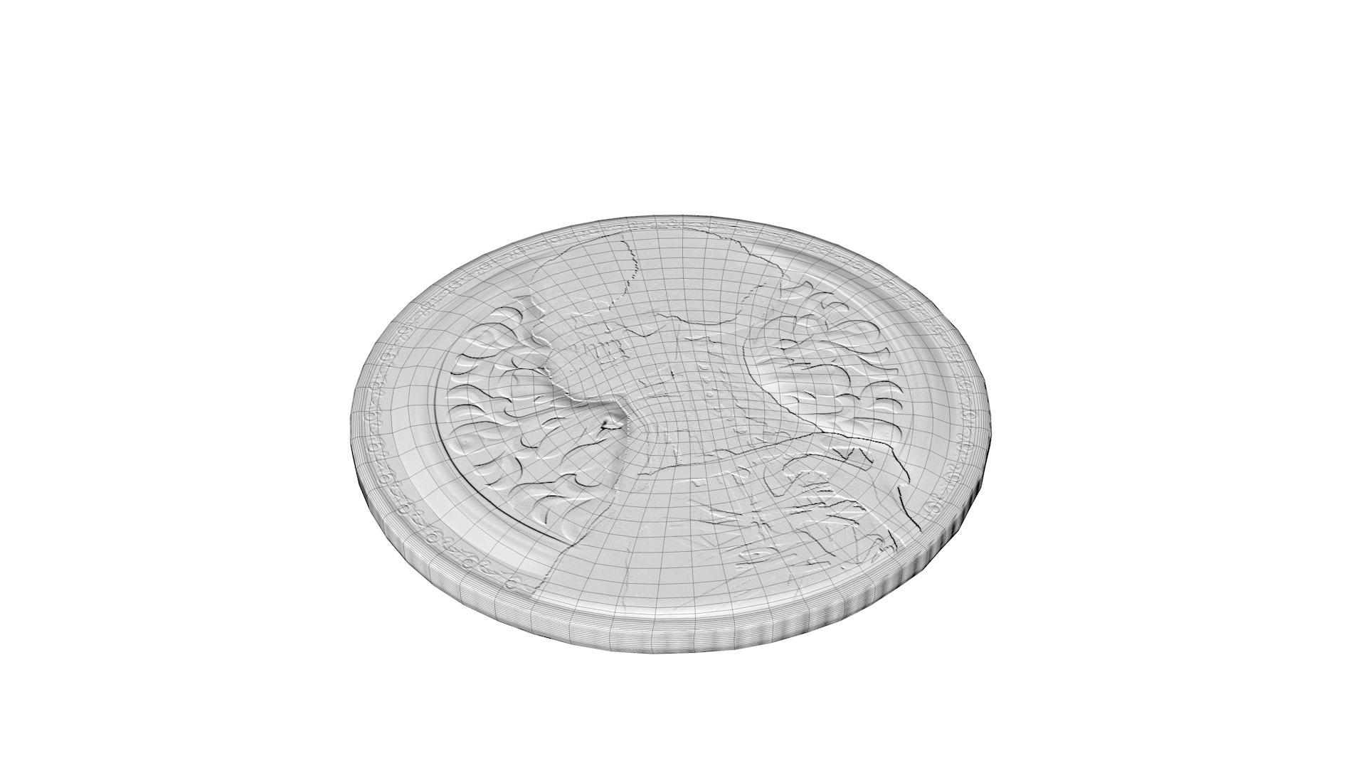 3D Coin Anatomy Rusty - TurboSquid 1236821