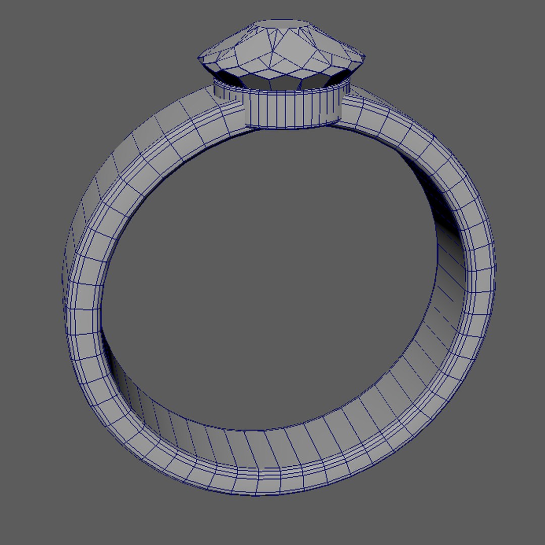 3D Golden Ring Red Model - TurboSquid 1469957