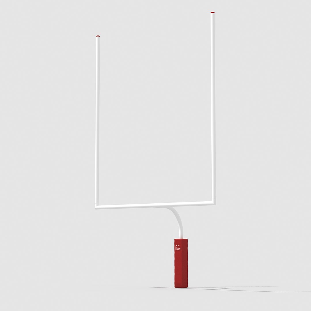 3d Football Goal Post Model