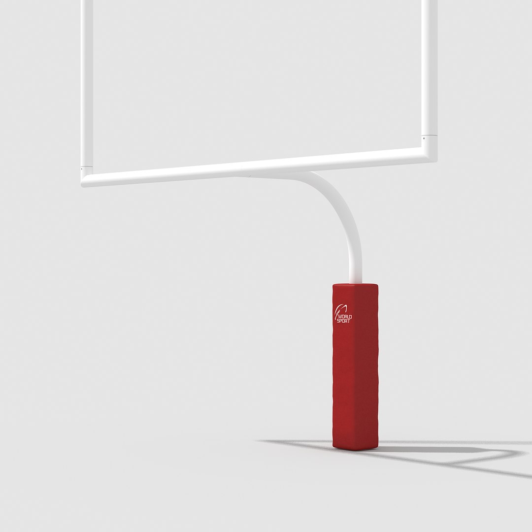 3d Football Goal Post Model