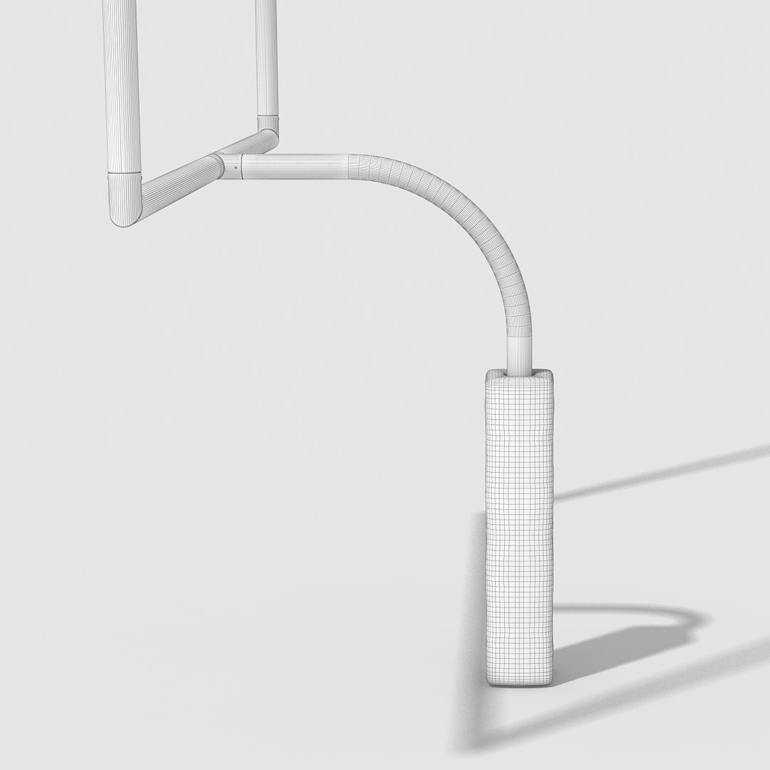 3d Football Goal Post Model