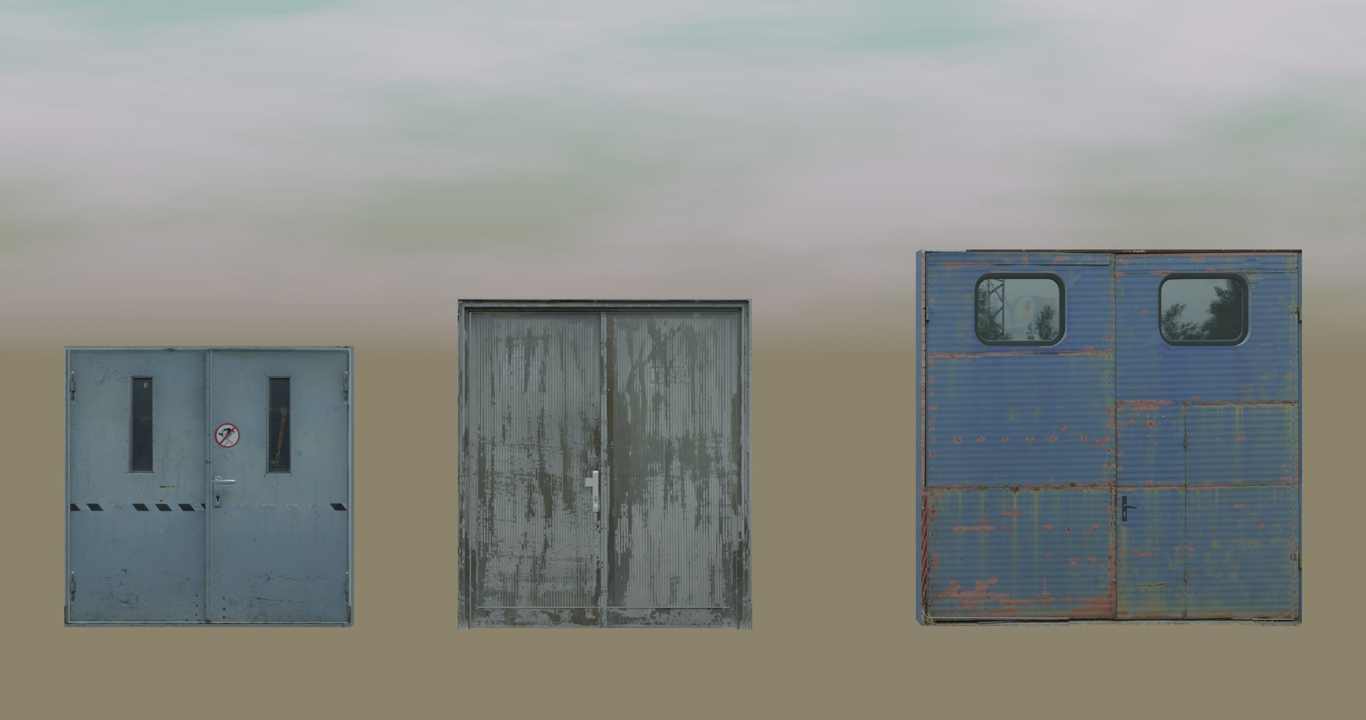 Door Asset 3D Model - TurboSquid 1711004
