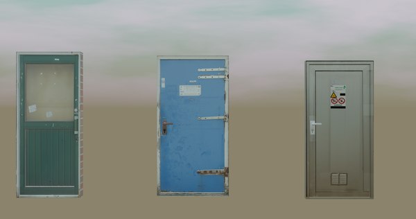 Door asset 3D model - TurboSquid 1711004
