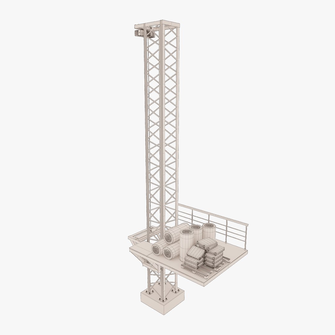 3d lift machine model