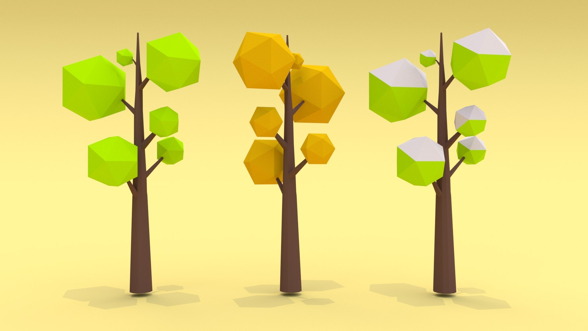 Tree pack model - TurboSquid 1676735