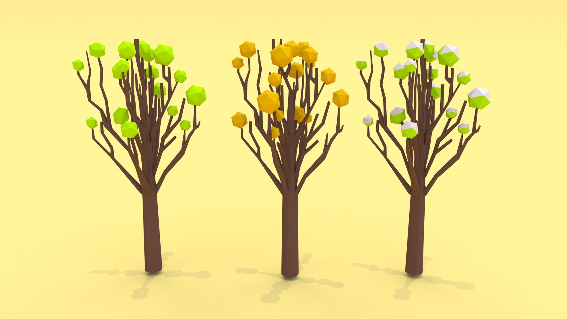 Tree pack model - TurboSquid 1676735