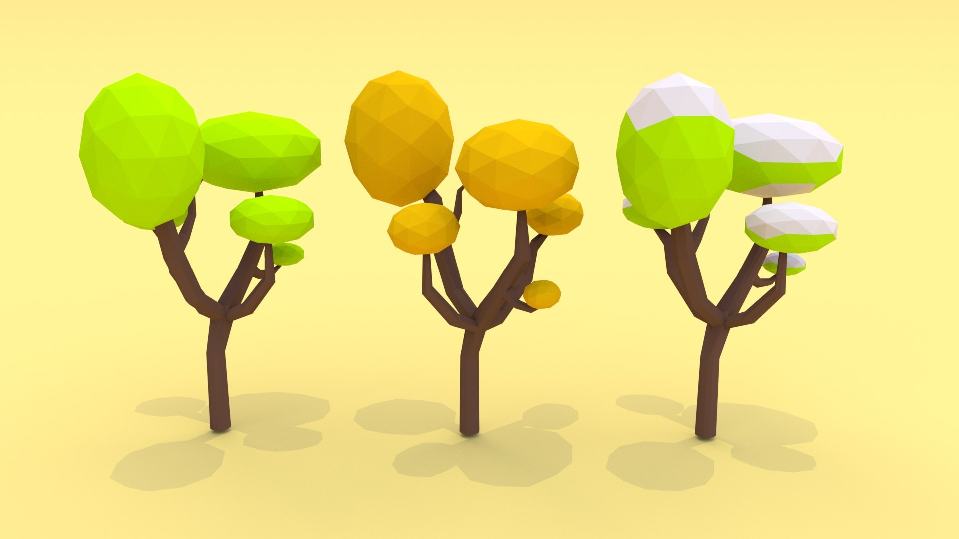 Tree pack model - TurboSquid 1676735