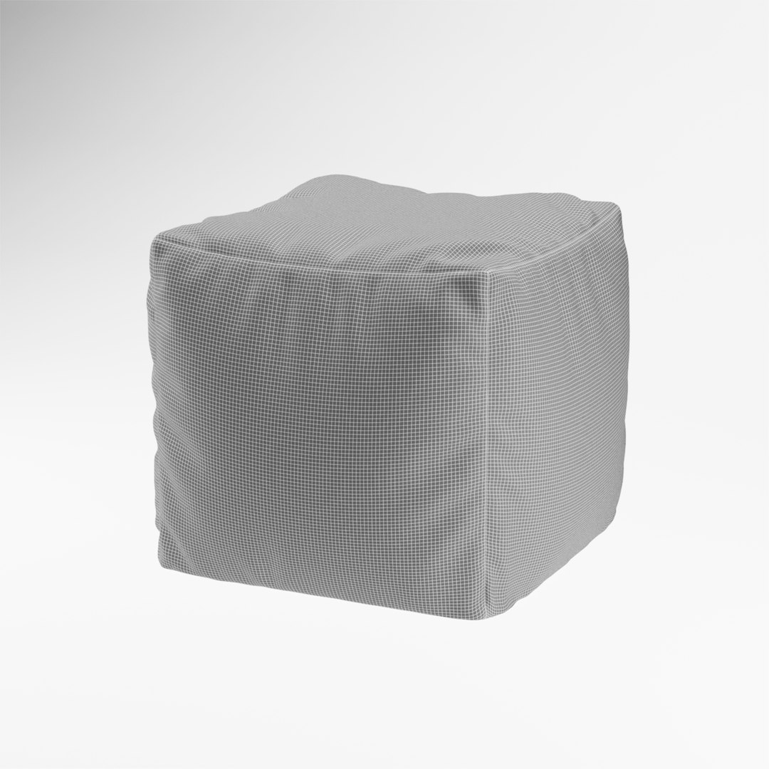 Pouf Model - TurboSquid 1898499