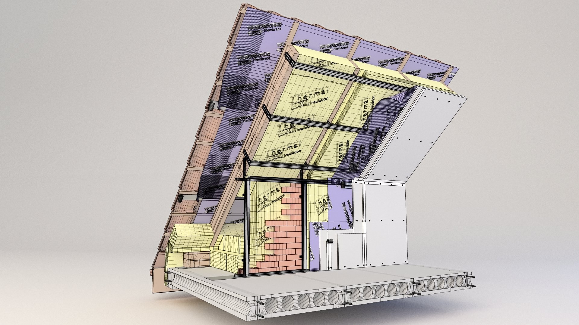 3D Thermal Insulation Model - TurboSquid 1529202