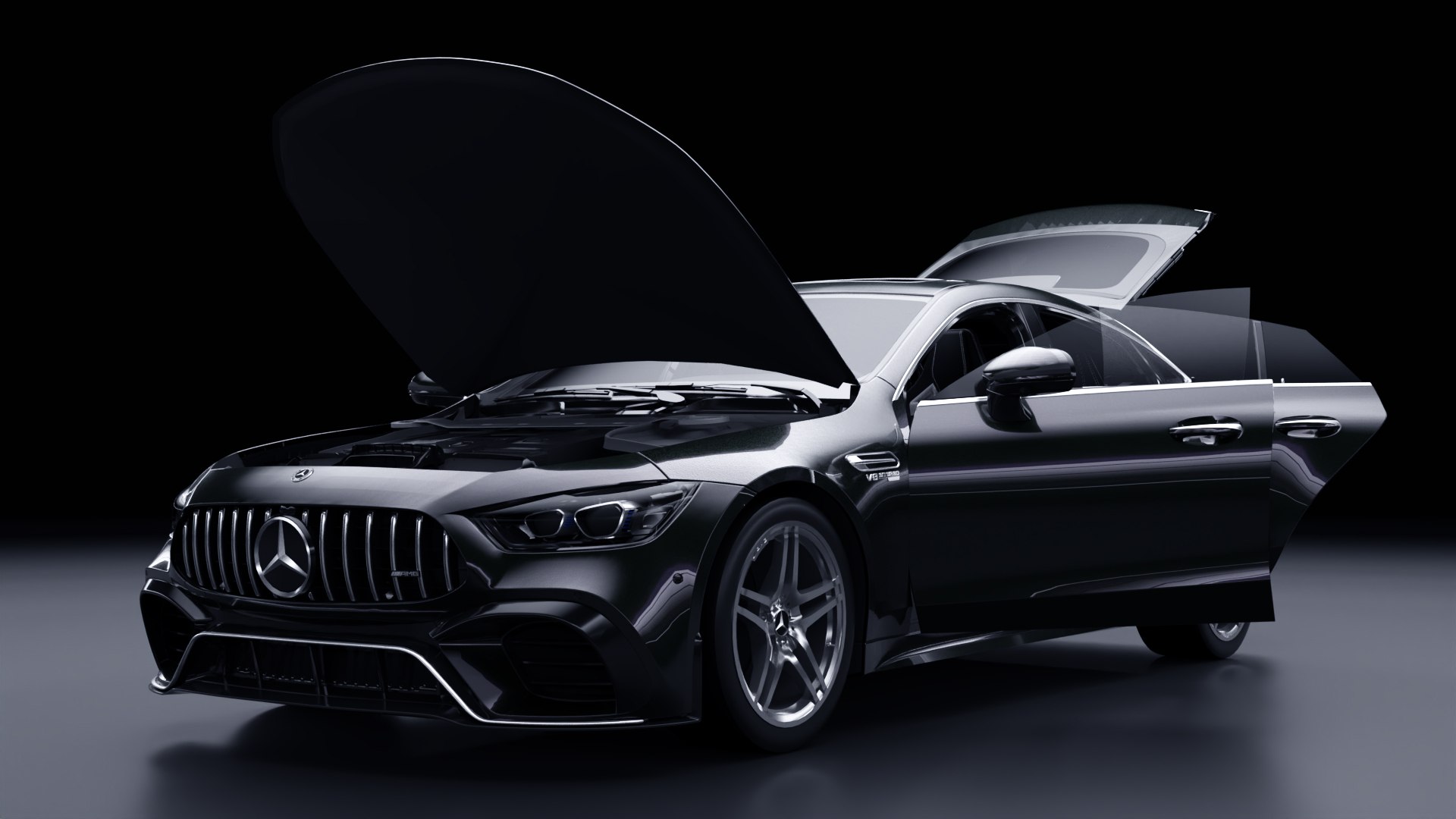 Mercedes GT63s Model - TurboSquid 2064008