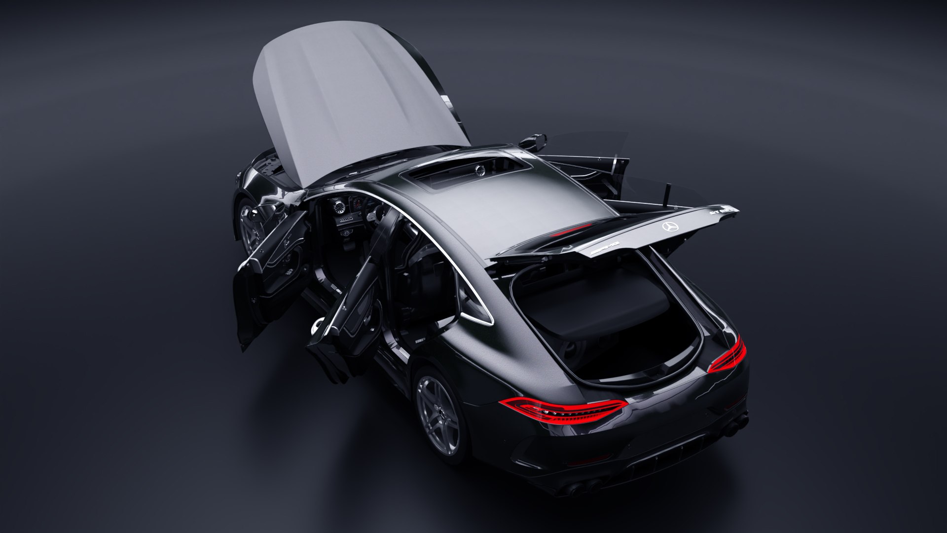 Mercedes GT63s Model - TurboSquid 2064008