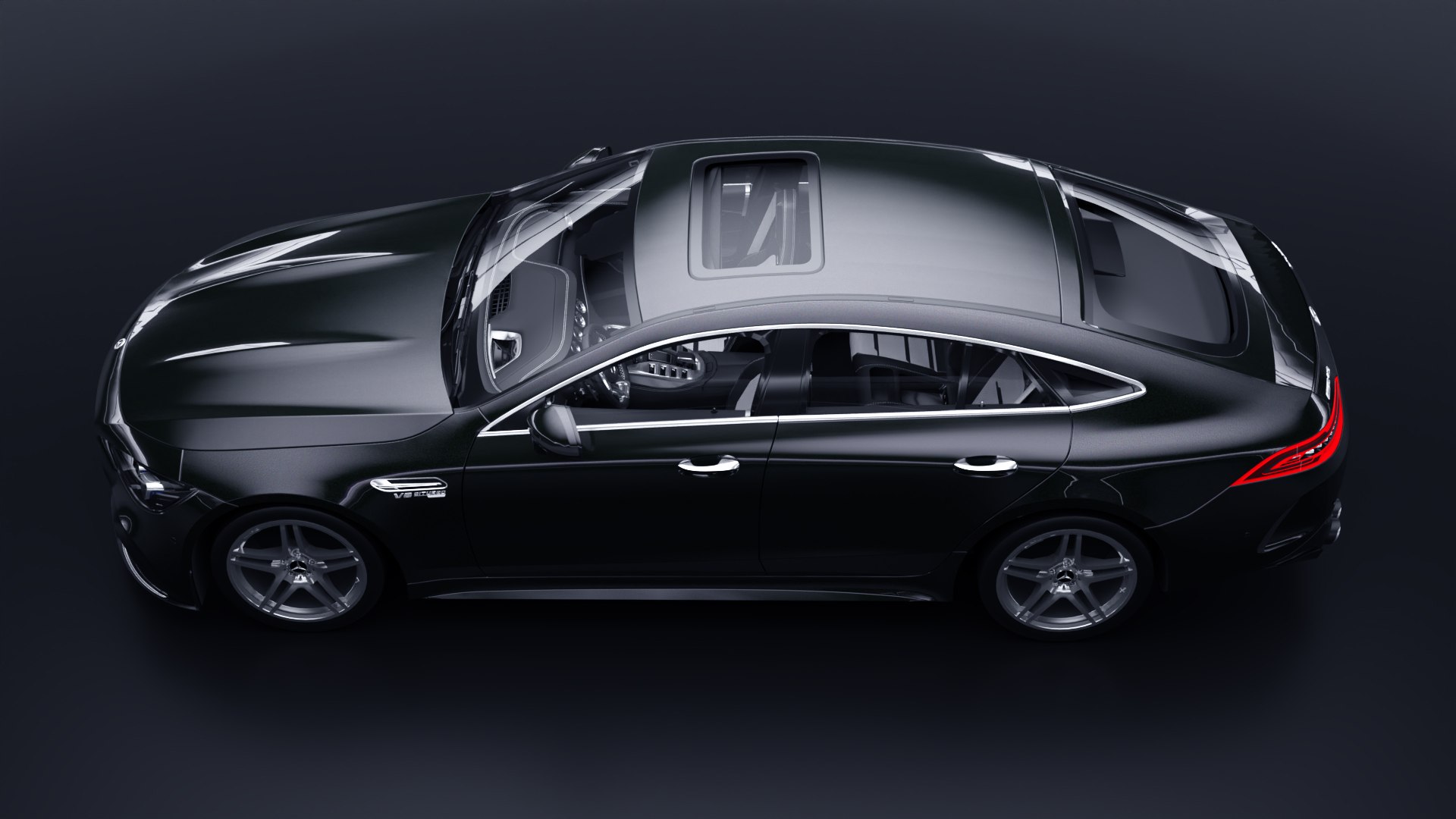 Mercedes GT63s Model - TurboSquid 2064008