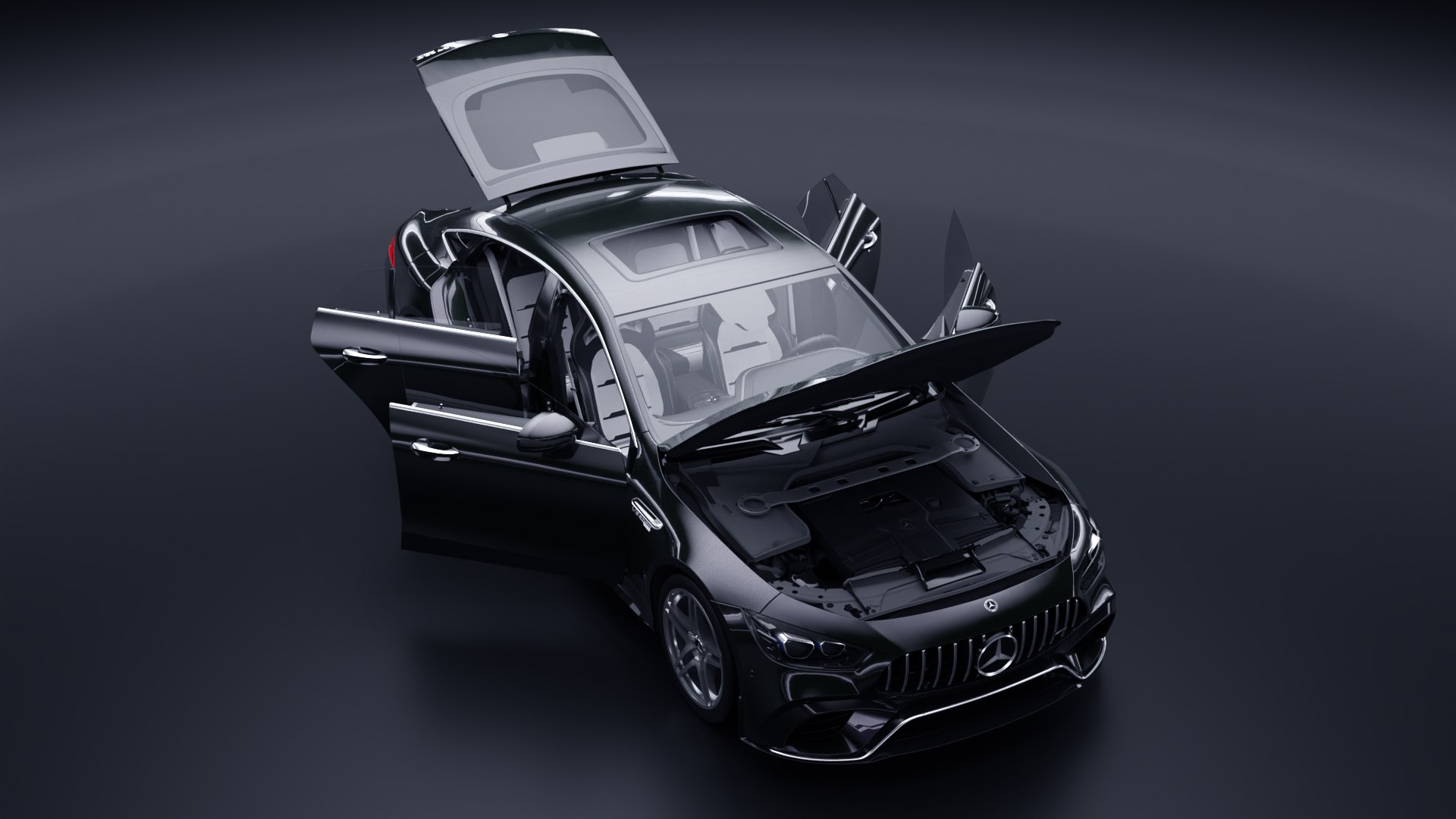 Mercedes GT63s Model - TurboSquid 2064008