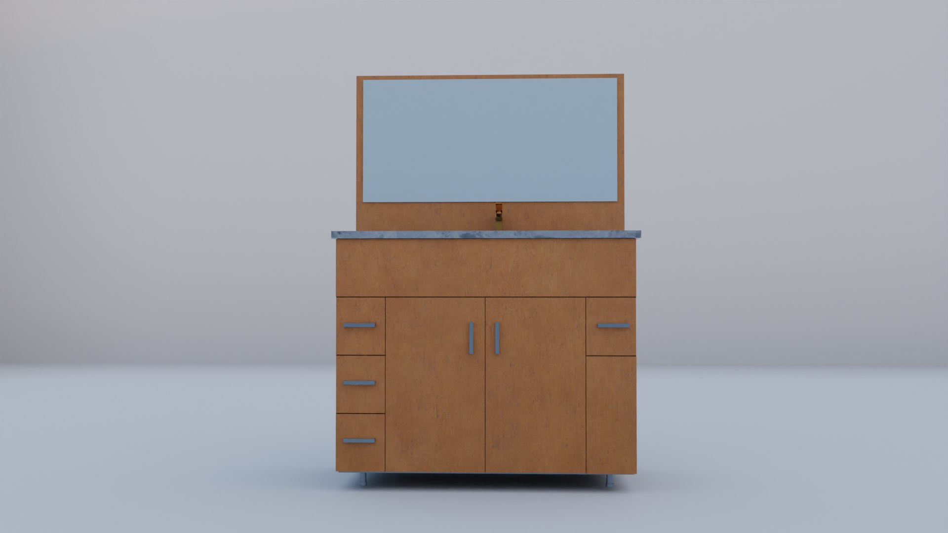 modelo 3d Table mirror - TurboSquid 2094157