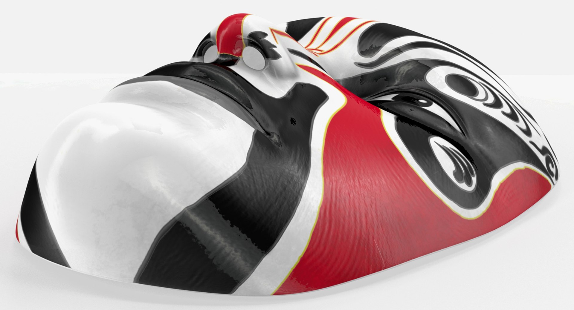 3D japanese male opera mask - TurboSquid 1303273