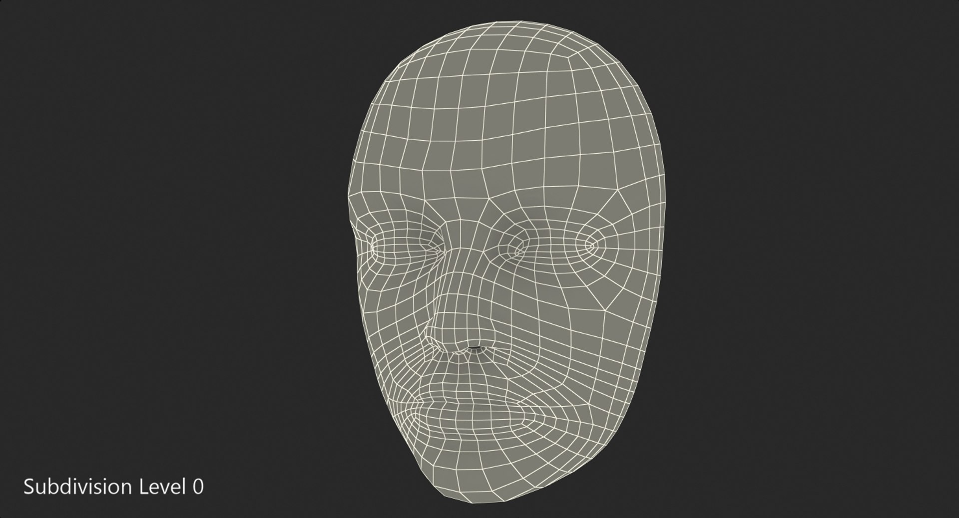 3D japanese male opera mask - TurboSquid 1303273