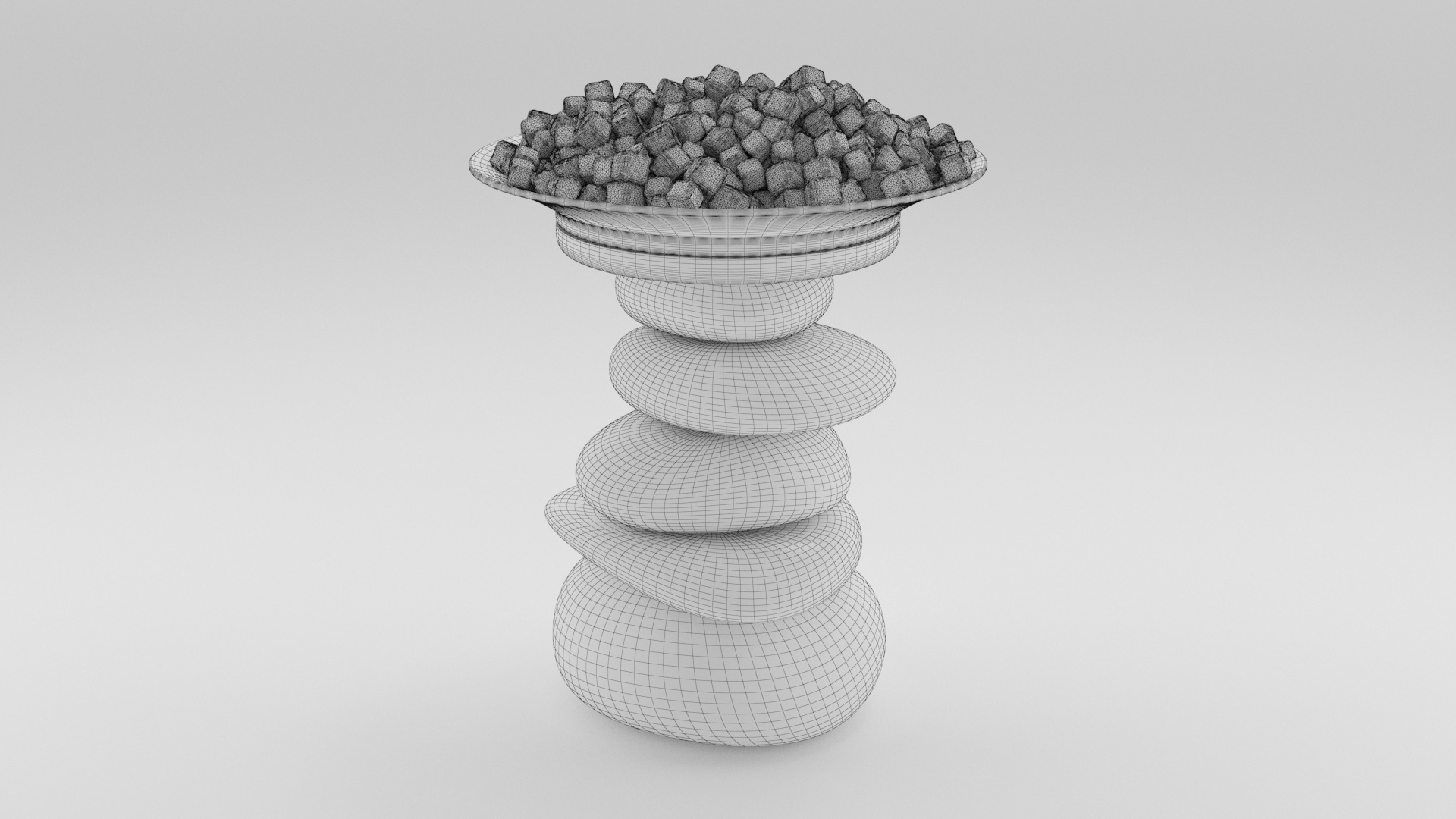 Zen stones ice 3D - TurboSquid 1667947
