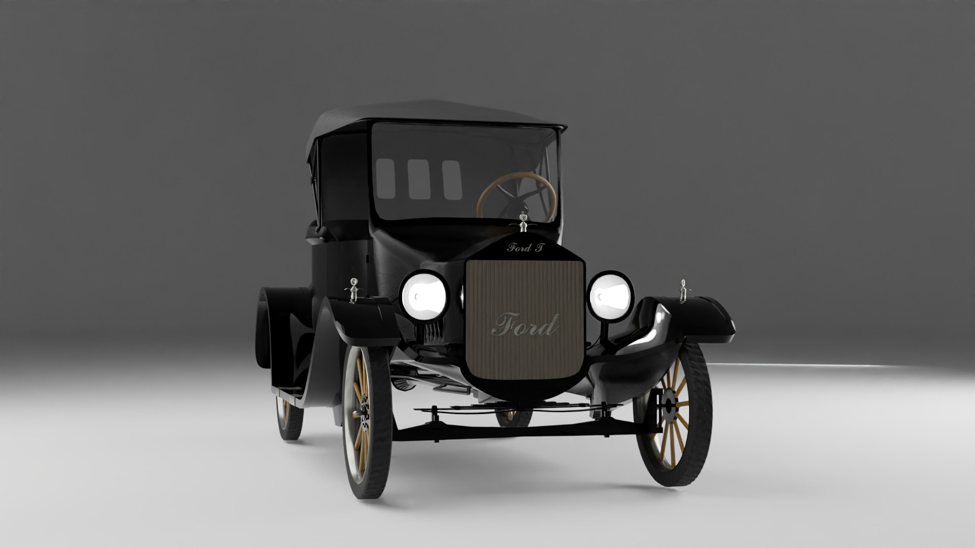 1924 Ford Model T With Interior 3D Model - TurboSquid 2023627