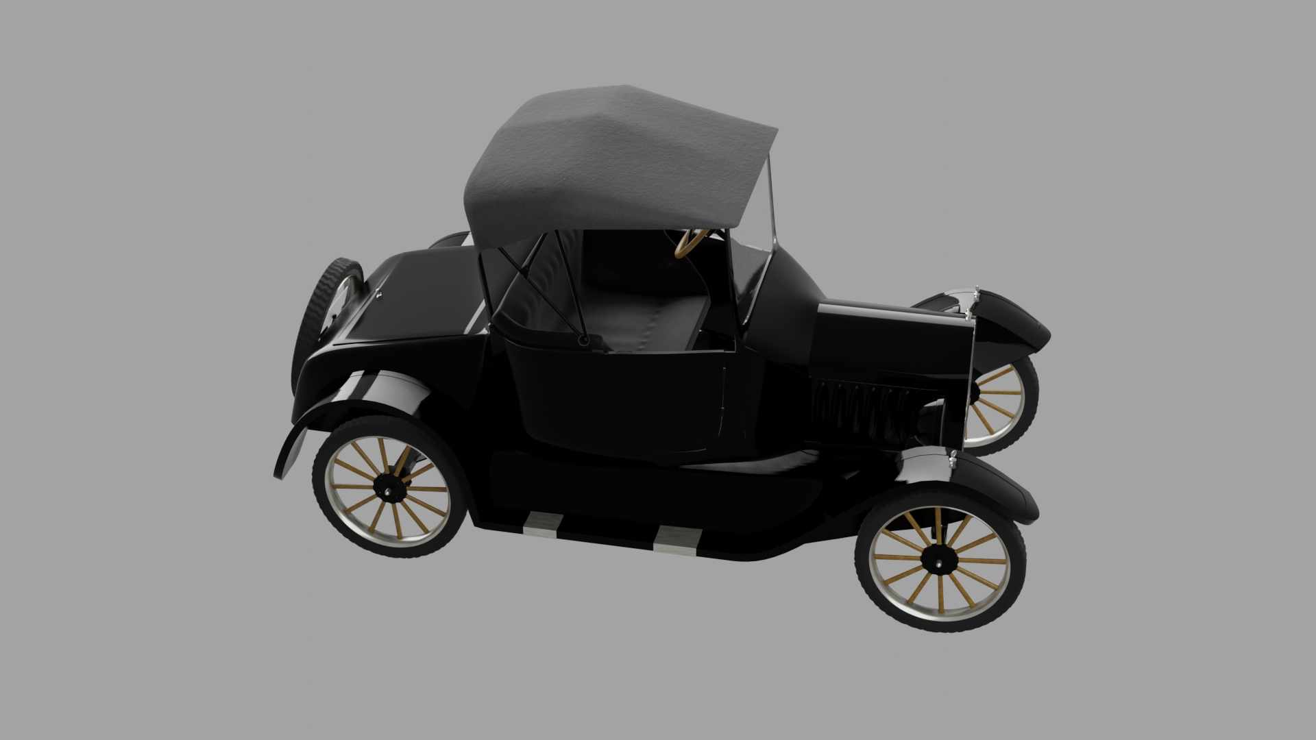 1924 Ford Model T With Interior 3D Model - TurboSquid 2023627