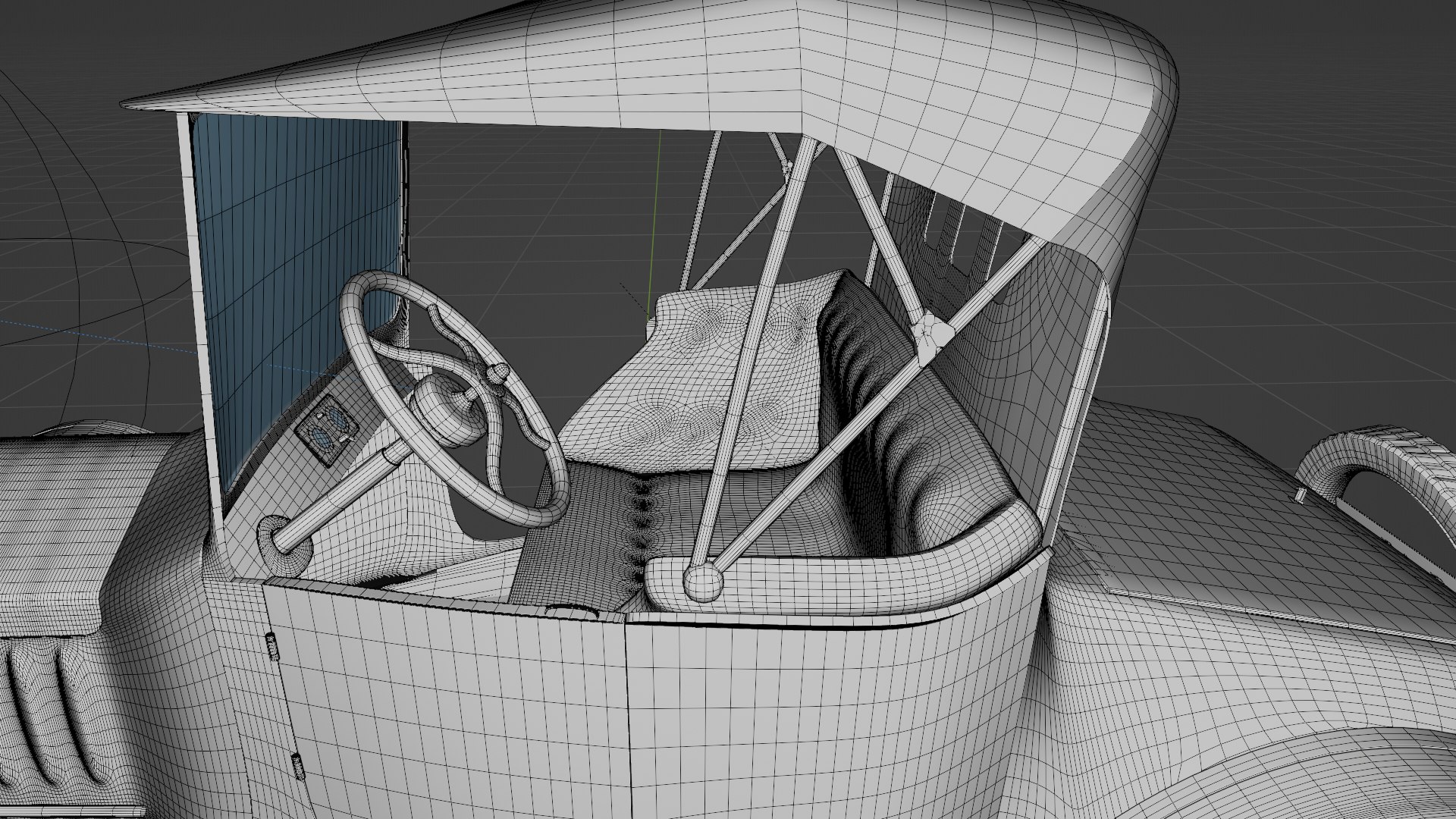 1924 Ford Model T With Interior 3D Model - TurboSquid 2023627