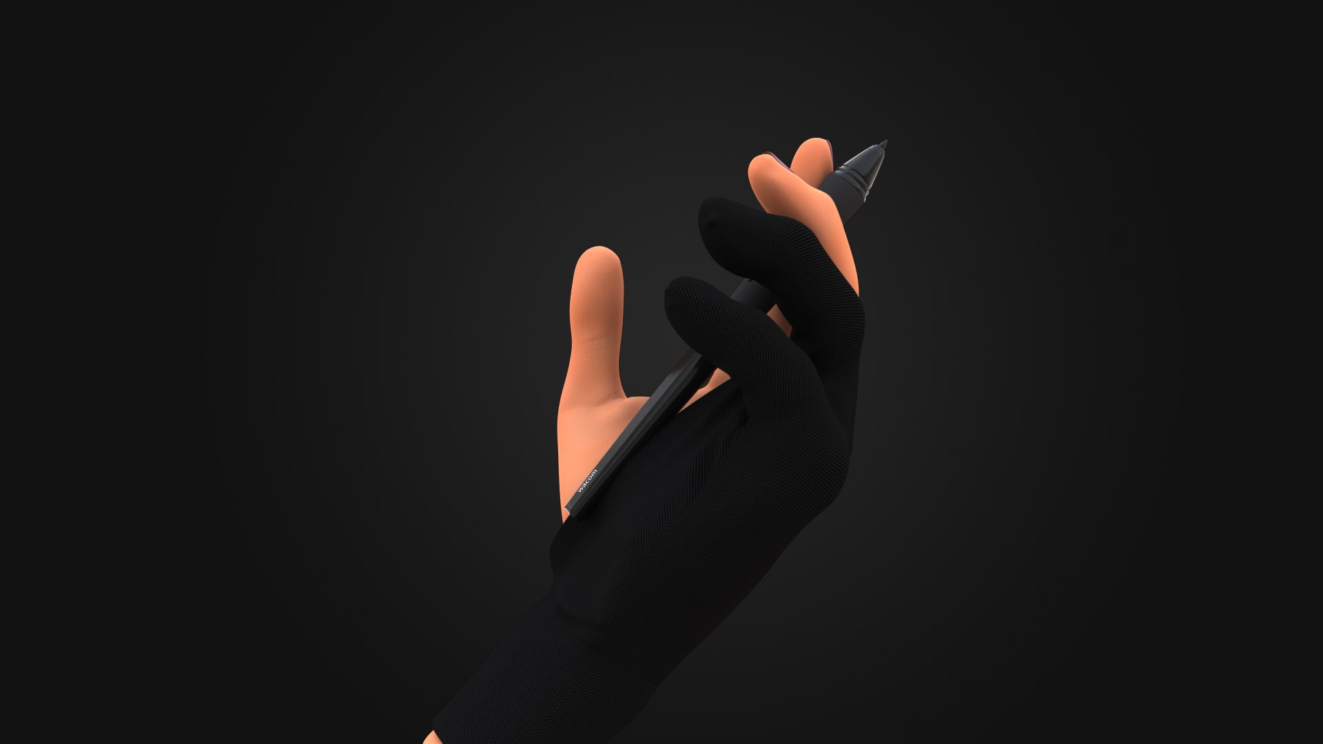 Graphic Hand 3D Model - TurboSquid 1987459