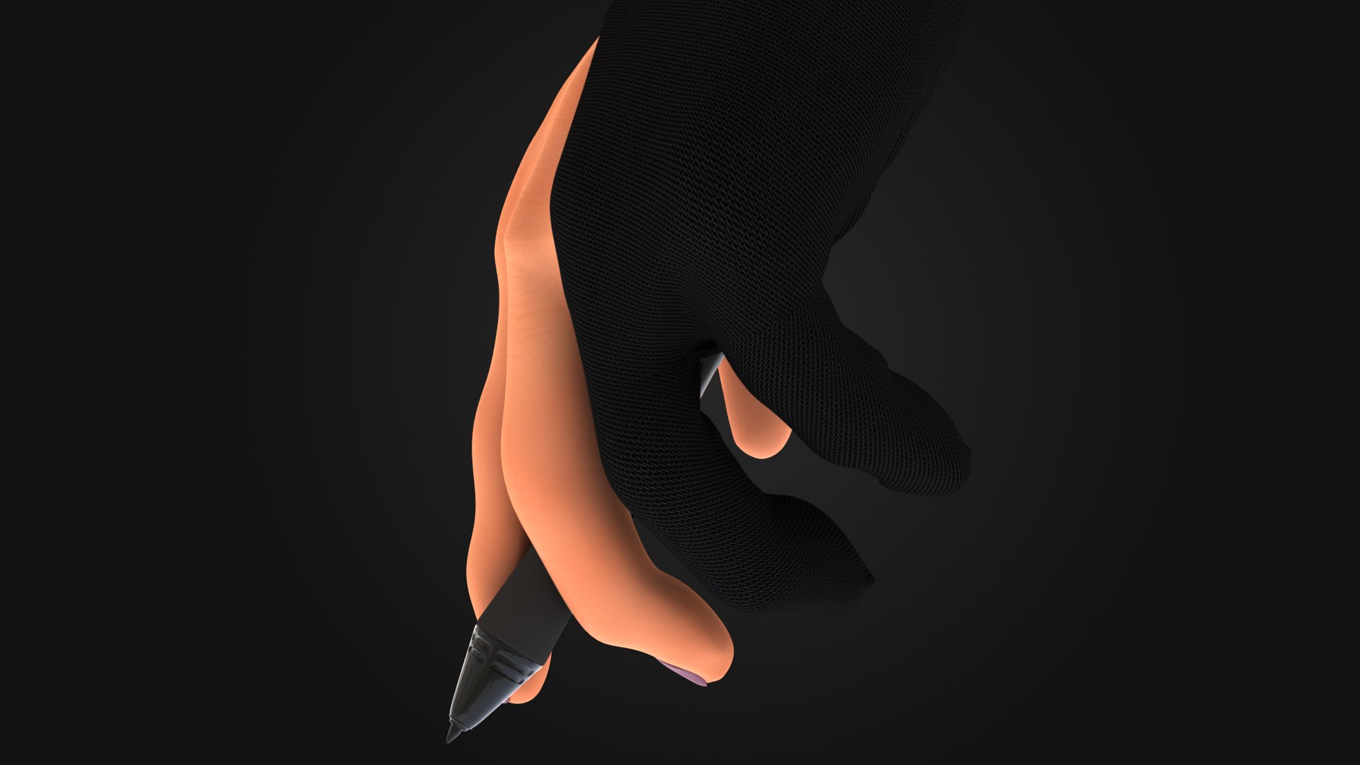 Graphic Hand 3D Model - TurboSquid 1987459