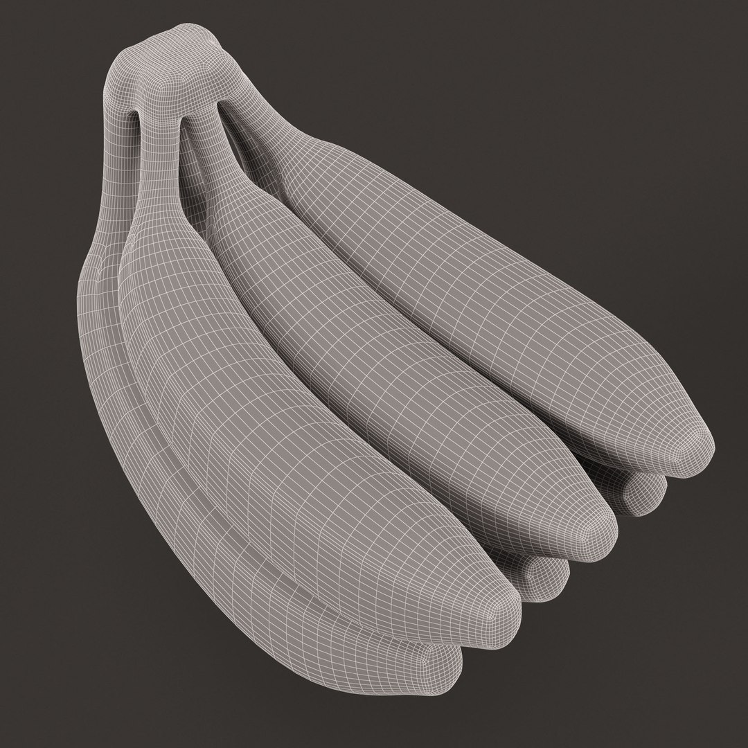 banana stem 3d model