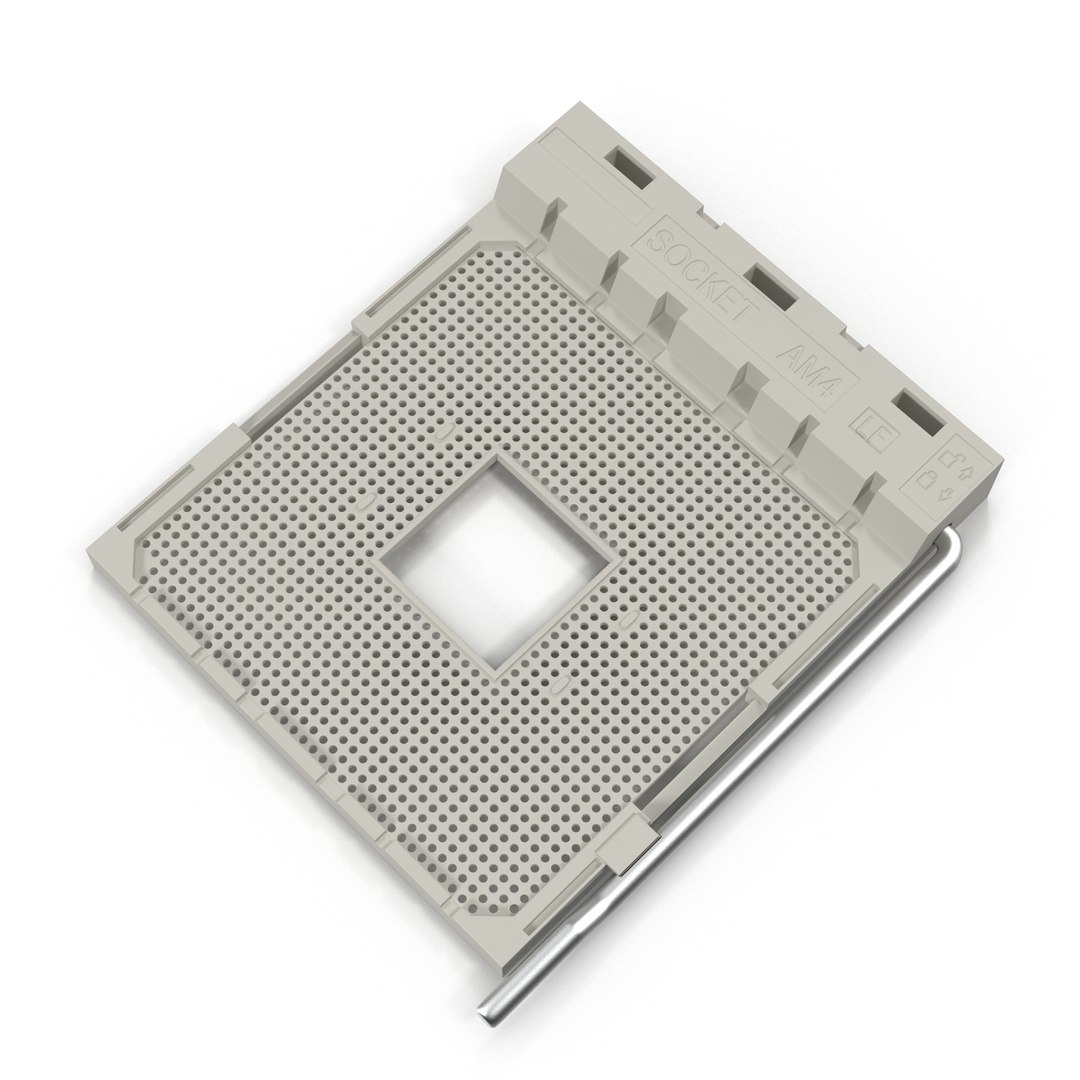 Socket Am4 Model - TurboSquid 1211719