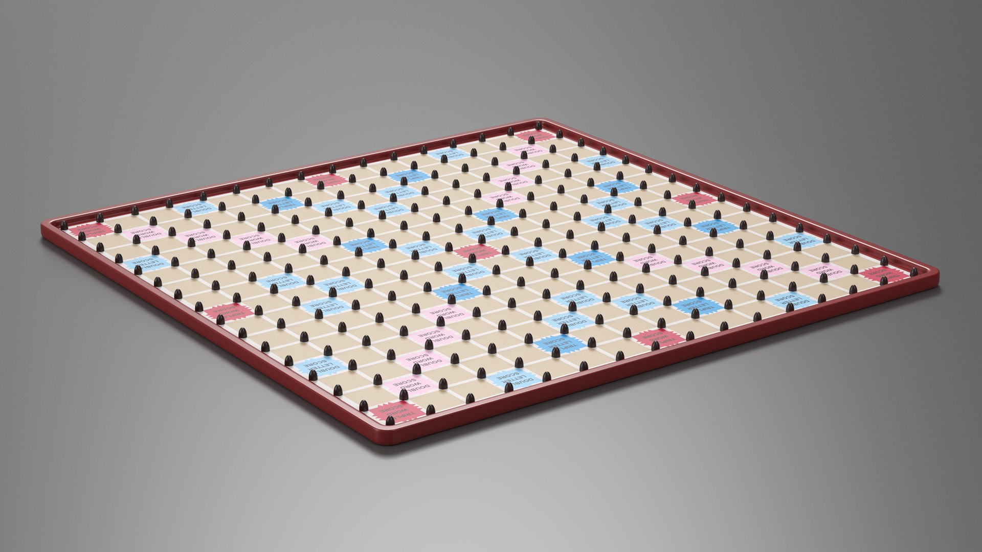 Board Scrabble 3D Model - TurboSquid 2276771