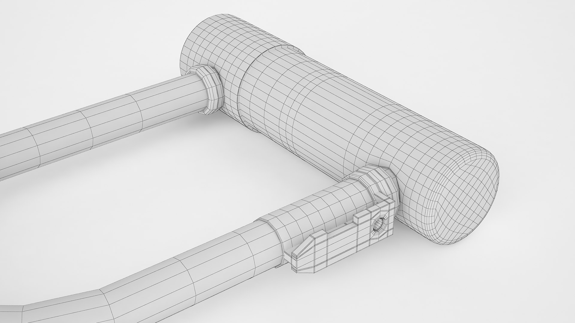3D Bike Lock Model - TurboSquid 1709969