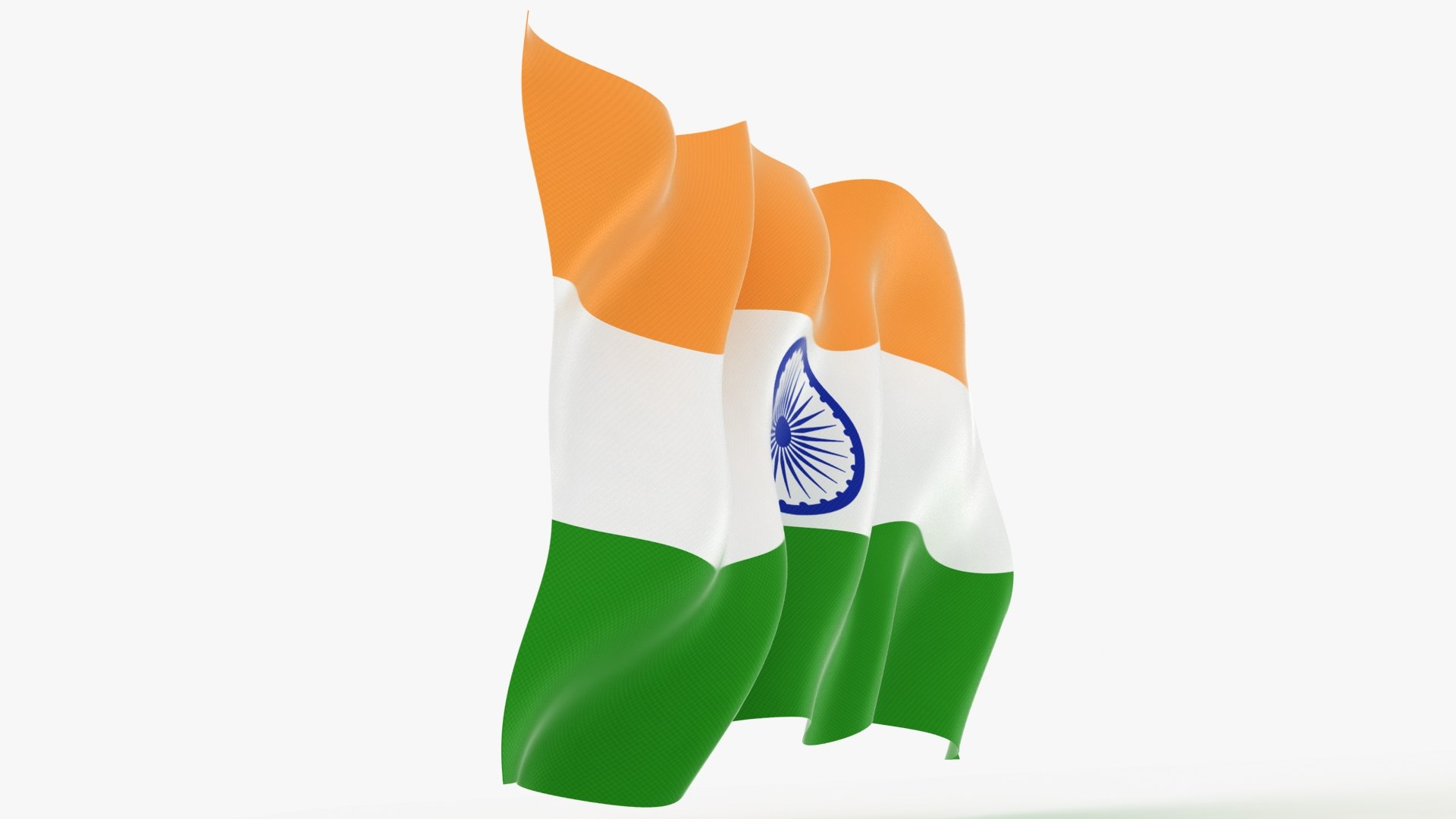 3D India Flag Animation Model - TurboSquid 1613598
