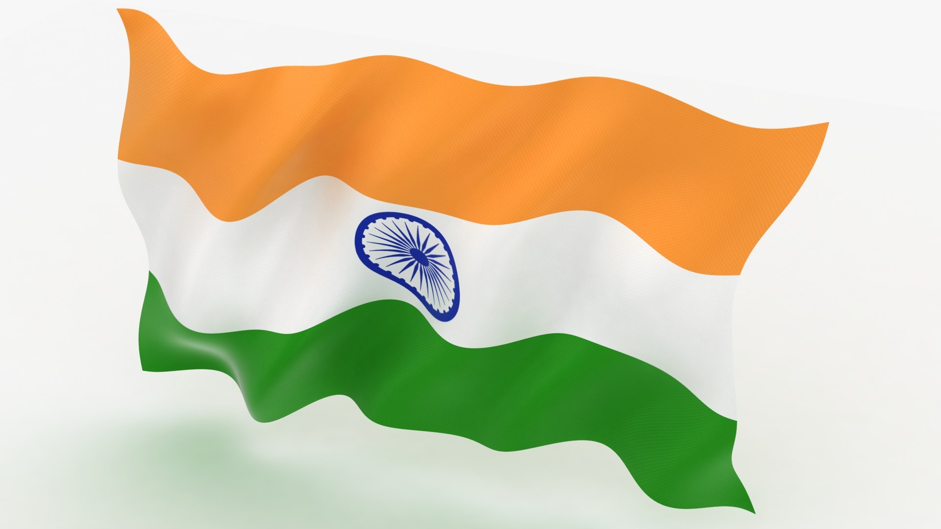 3D India Flag Animation Model - TurboSquid 1613598