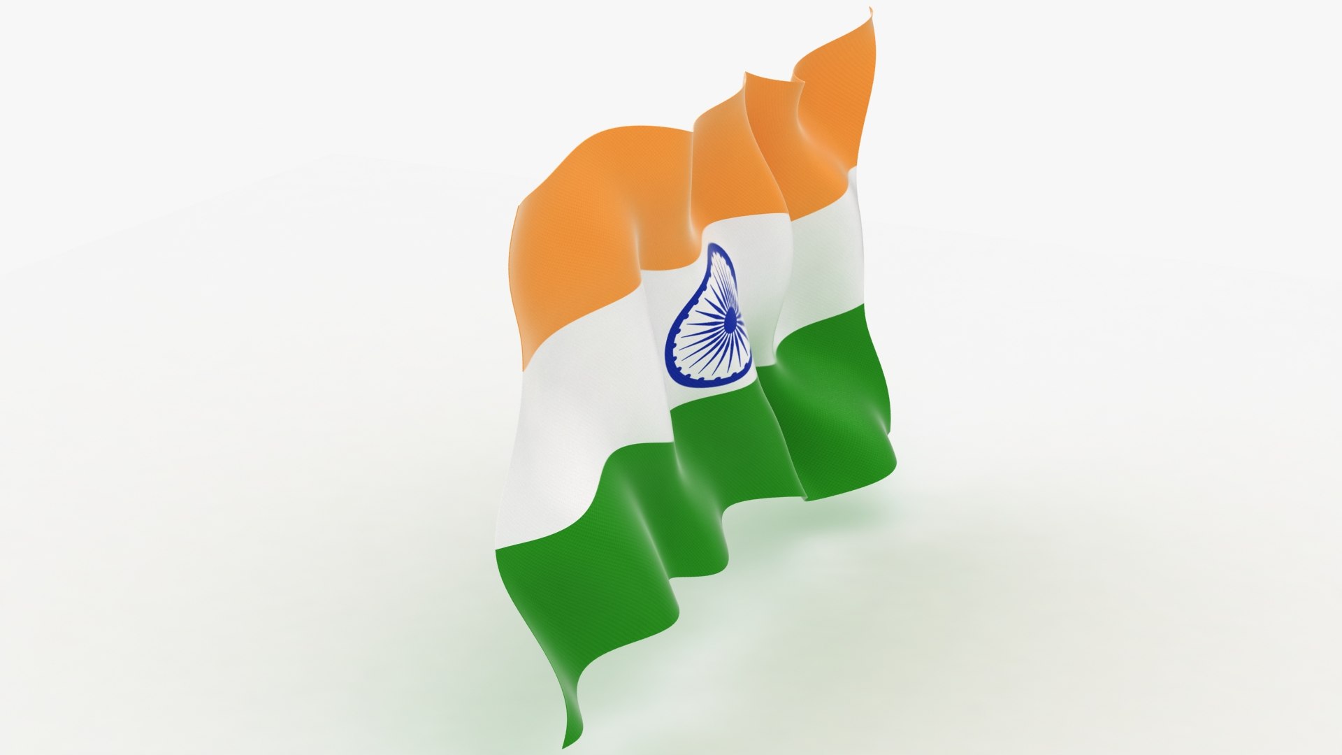 3D India Flag Animation Model - TurboSquid 1613598