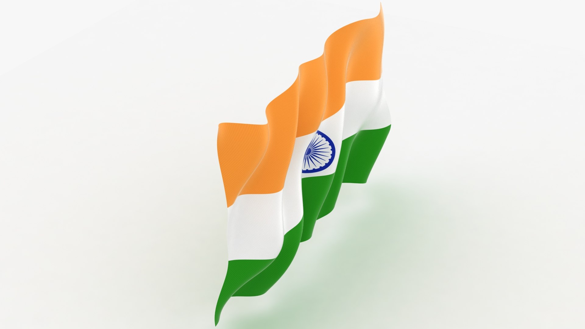 3D India Flag Animation Model - TurboSquid 1613598