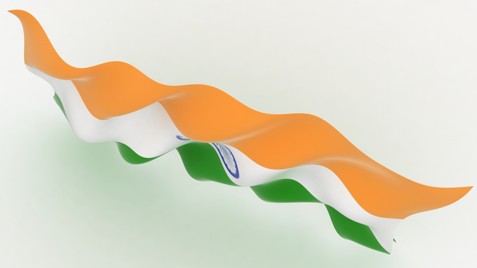 3D India Flag Animation Model - TurboSquid 1613598