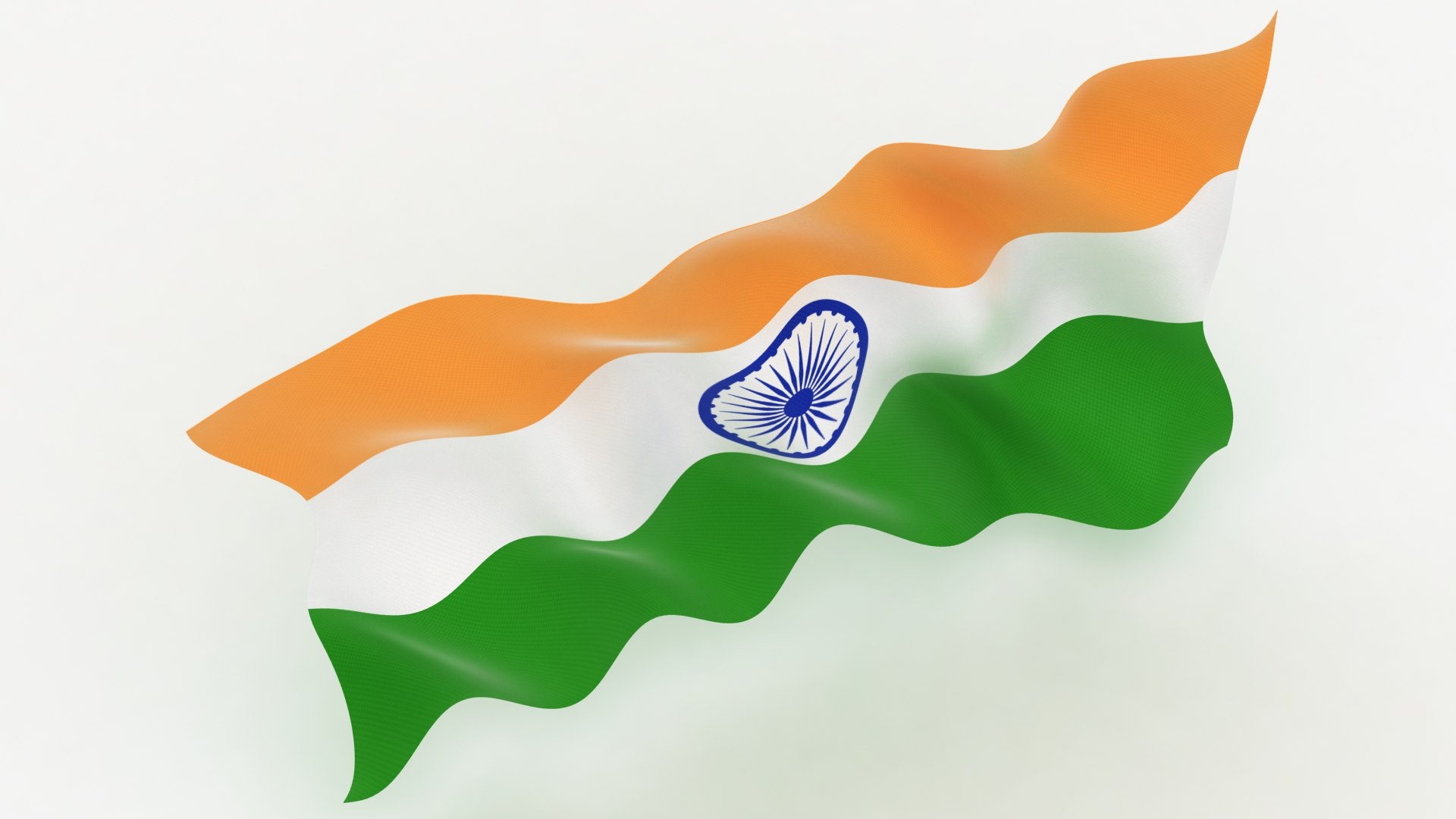 3D India Flag Animation Model - TurboSquid 1613598