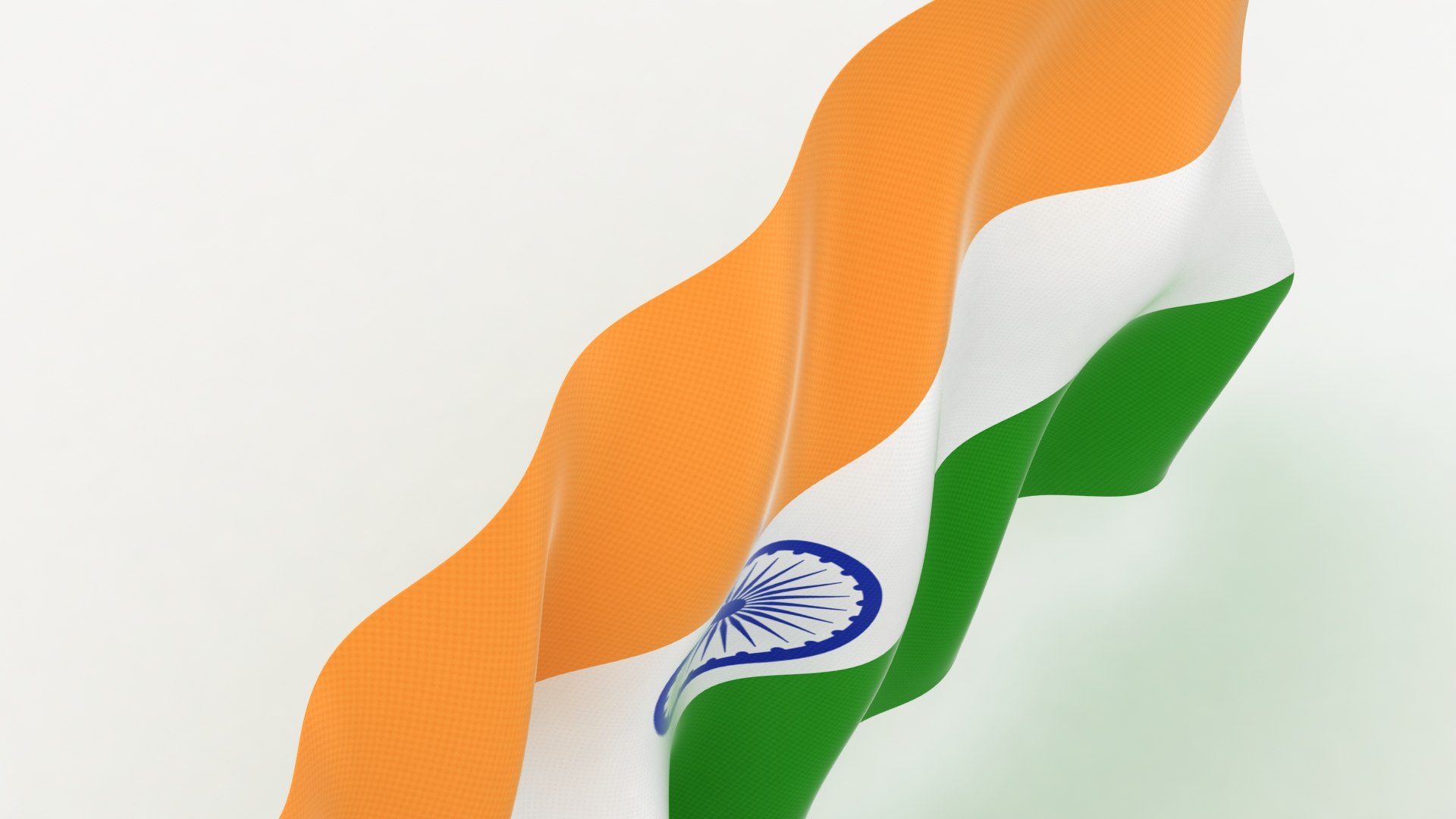 3D India Flag Animation Model - TurboSquid 1613598