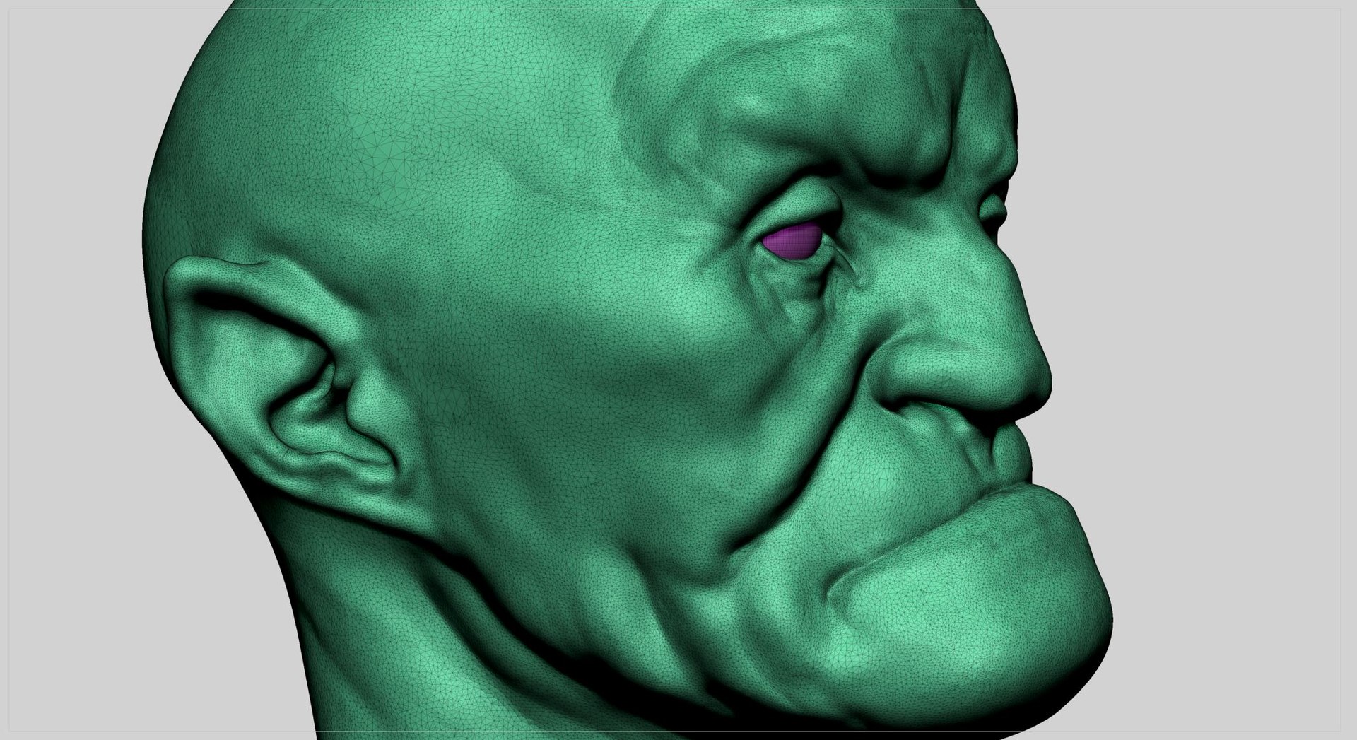 Goblin Head 3D - TurboSquid 1707860