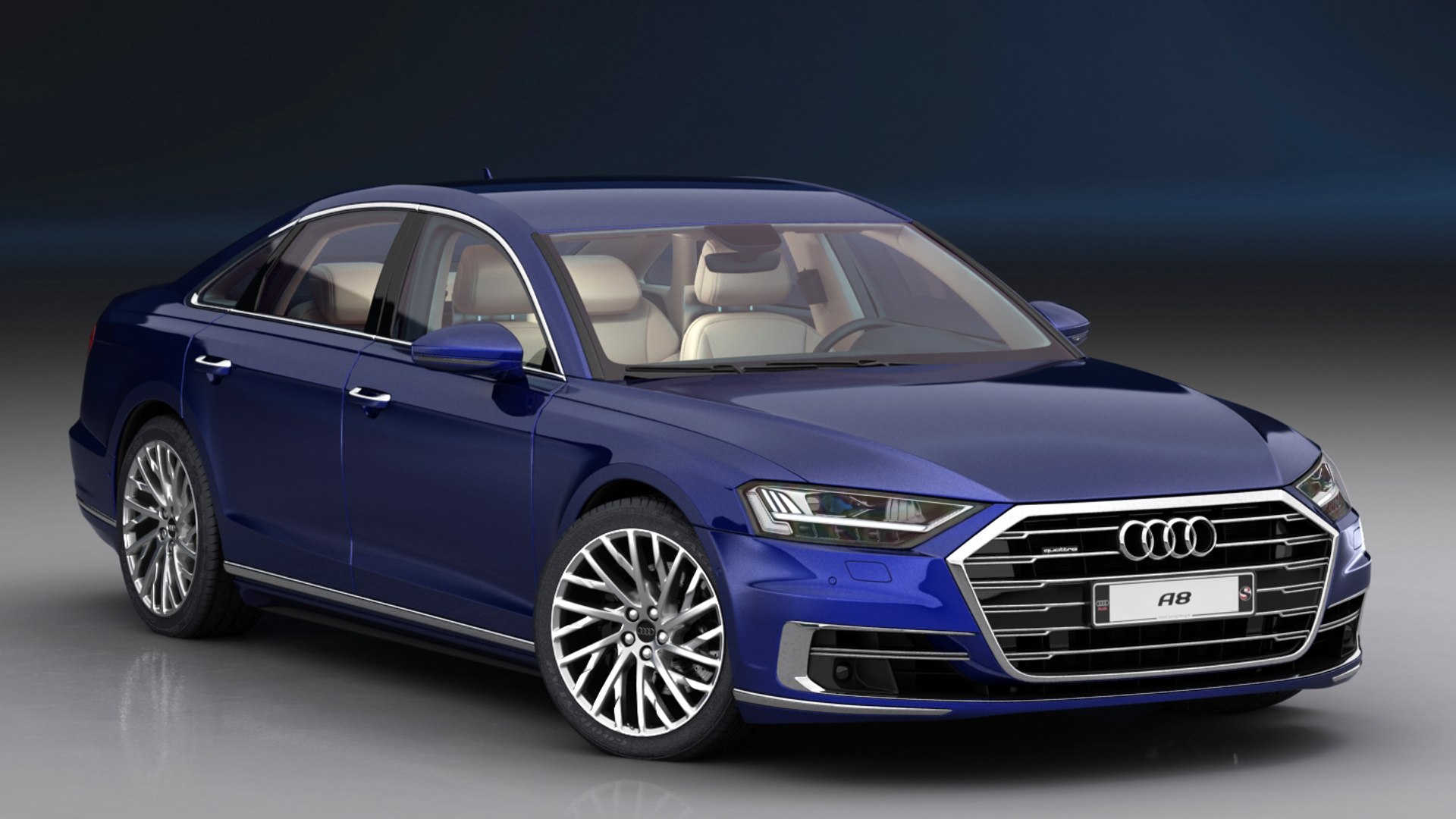 3D model audi a8 2019 - TurboSquid 1333110