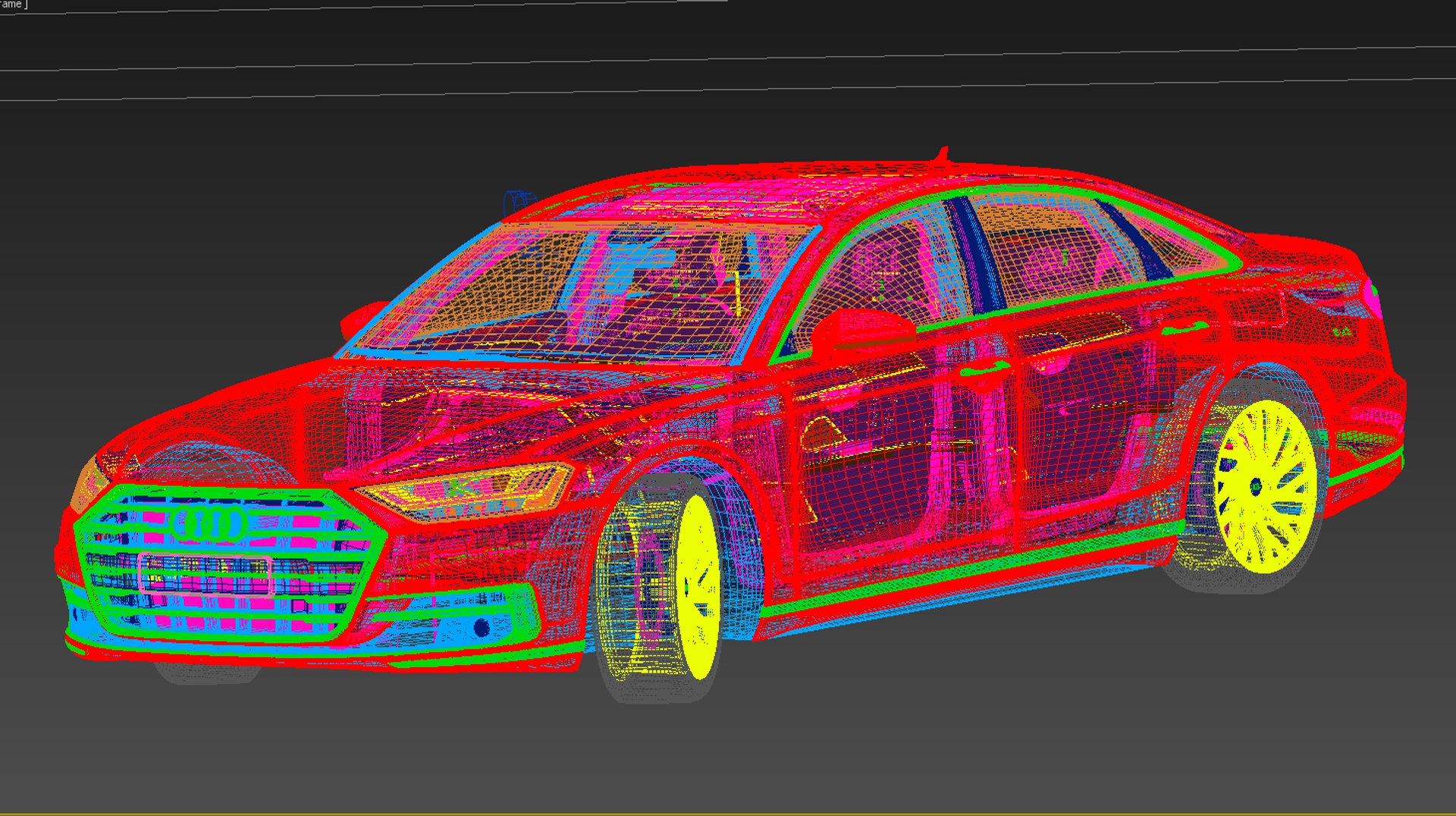 3D Model Audi A8 2019 - TurboSquid 1333110