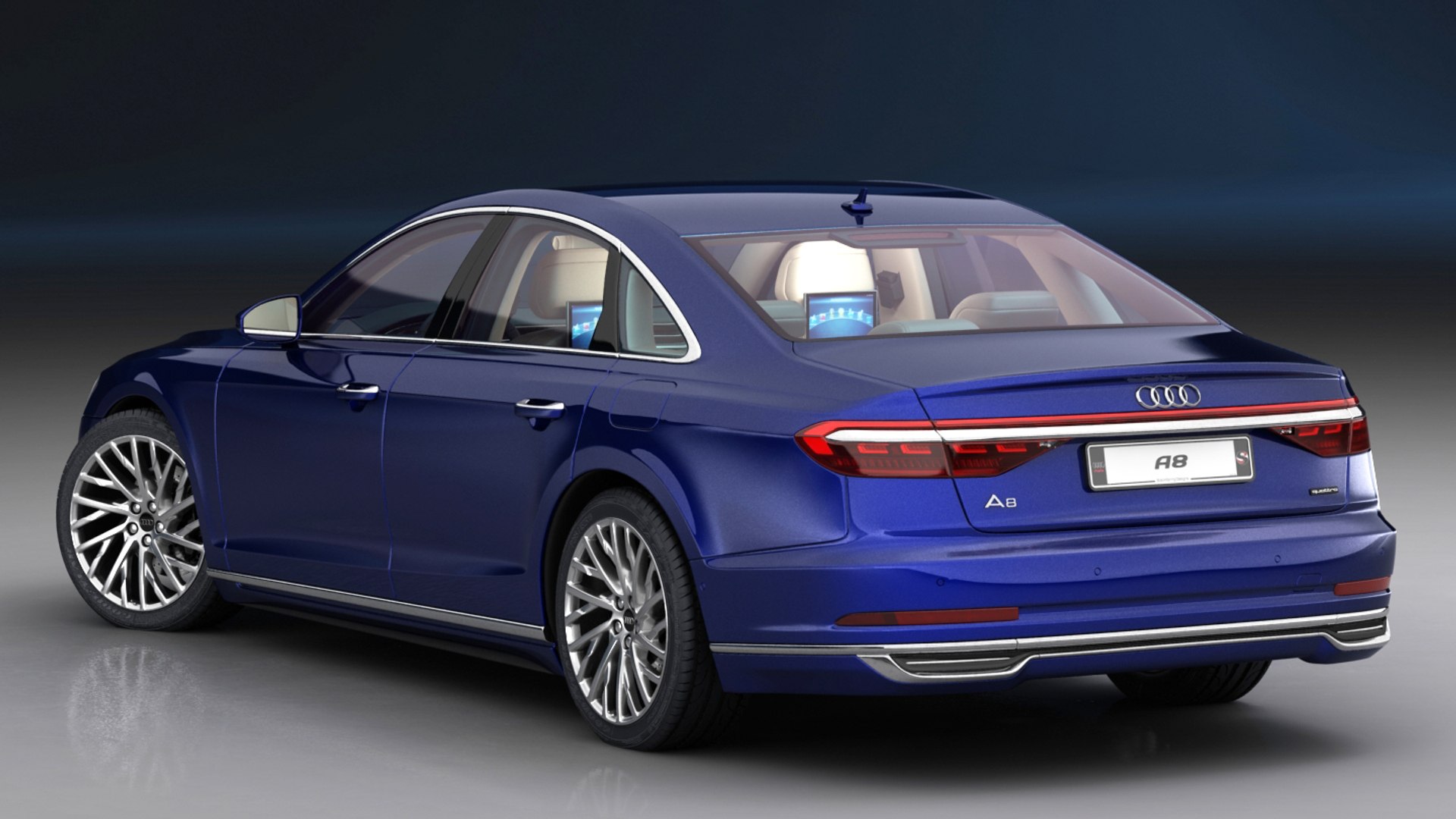 3D Model Audi A8 2019 - TurboSquid 1333110